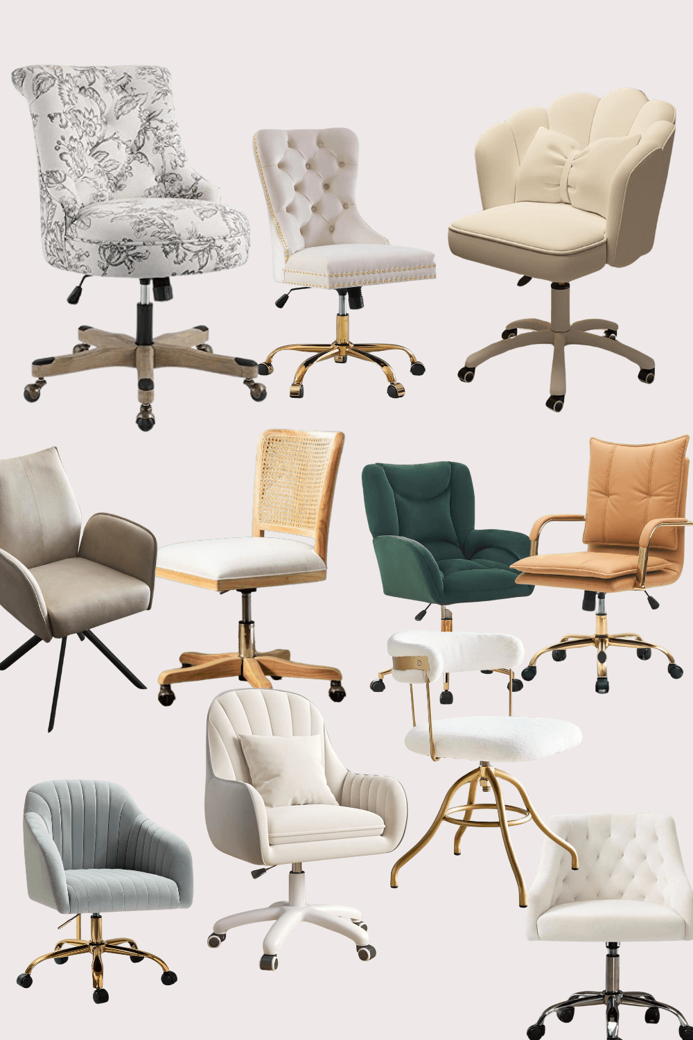 25 Chic and Feminine Home Office Chairs - Casa Anguiano